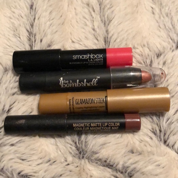 Smashbox | Makeup | Lip Eye And Cheek Stick Bundle | Poshmark
